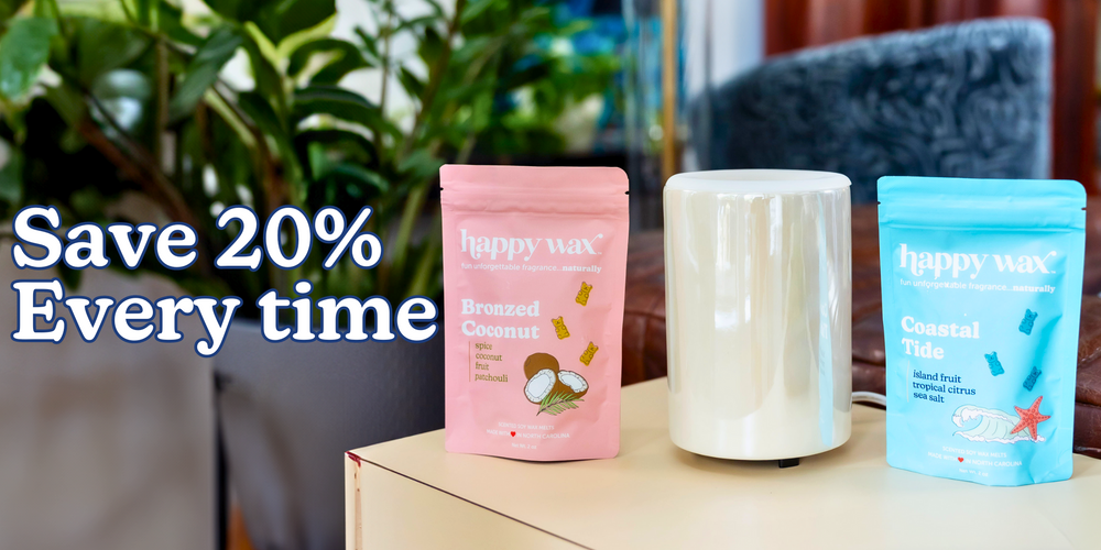 Happy Wax®: Soy Wax Melts & Wax Warmers