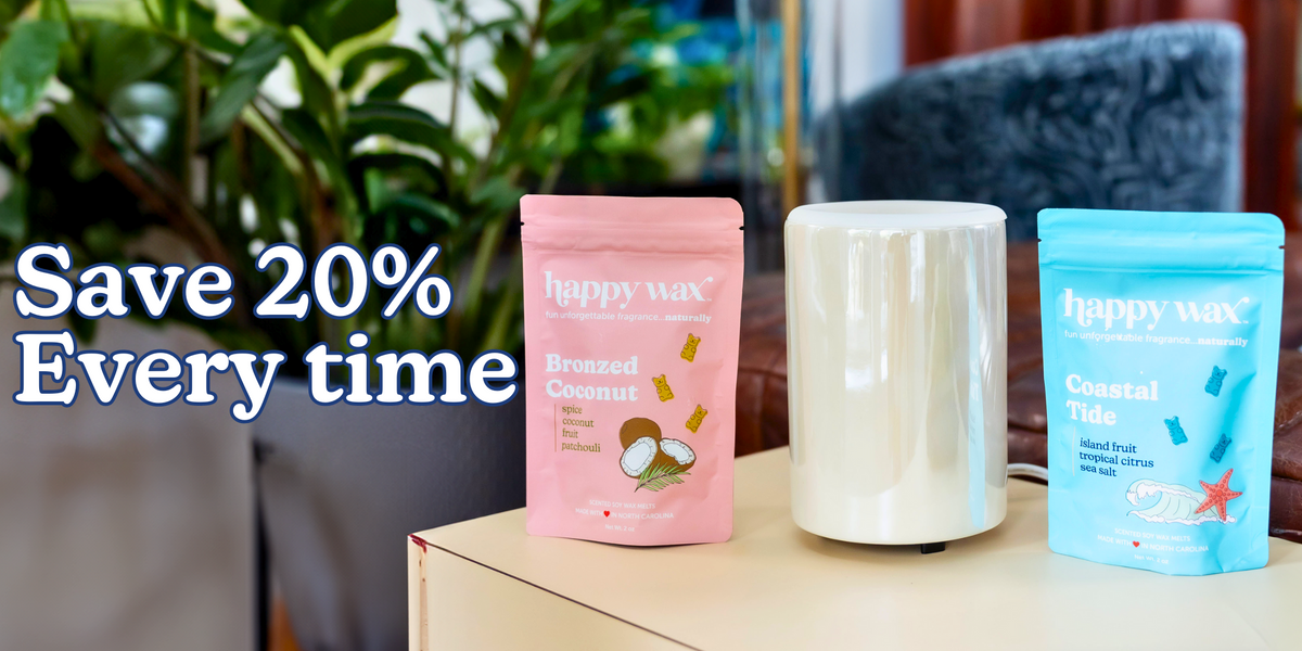 Happy Wax®: Soy Wax Melts & Wax Warmers