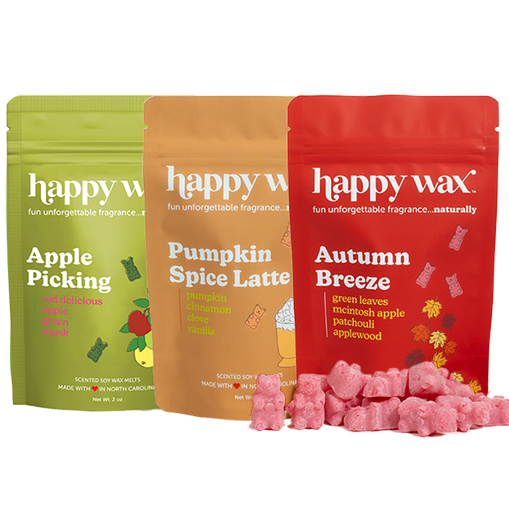 Forever Fall Collection 3-Pack - Happy Wax®