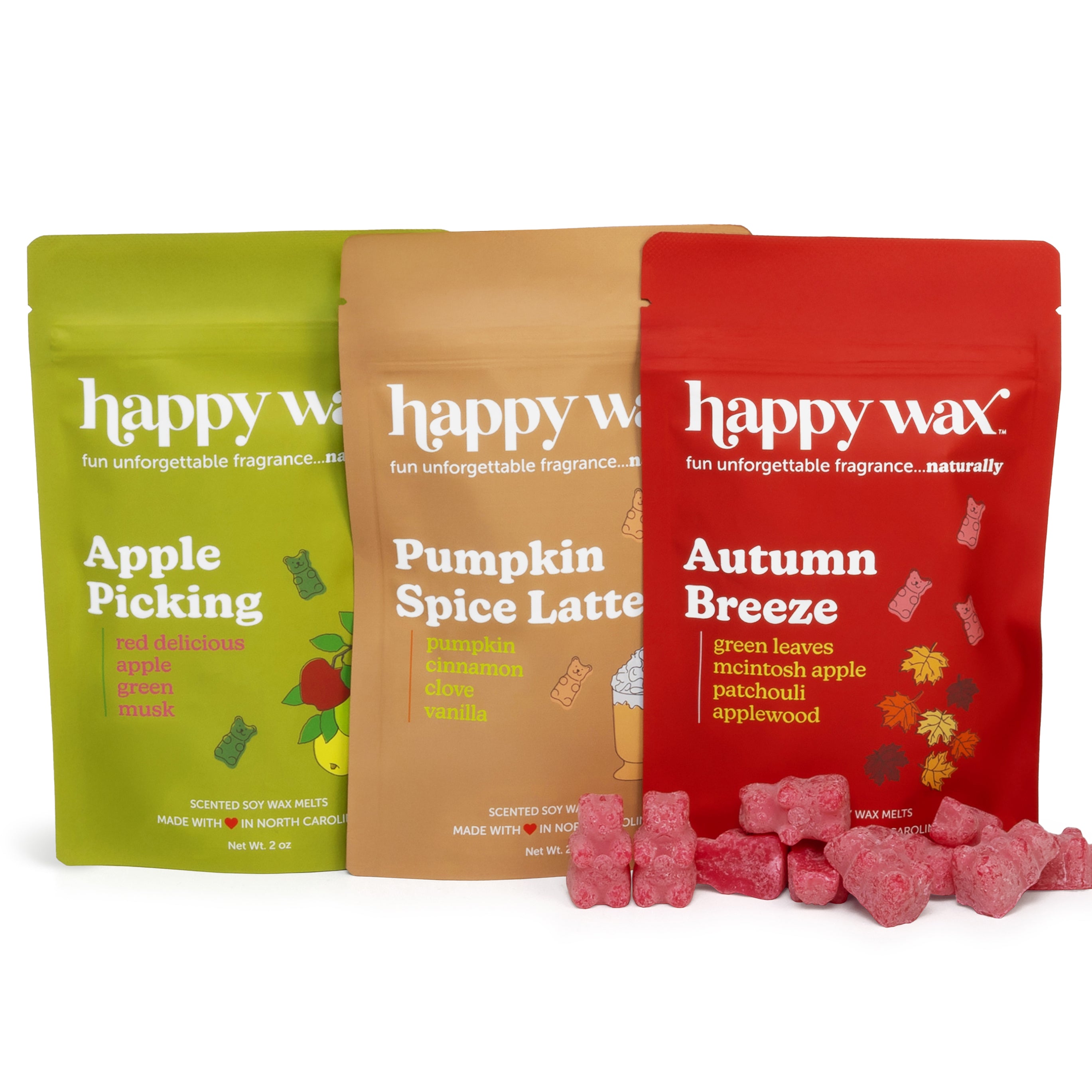 Forever Fall Collection 3-Pack - Happy Wax®