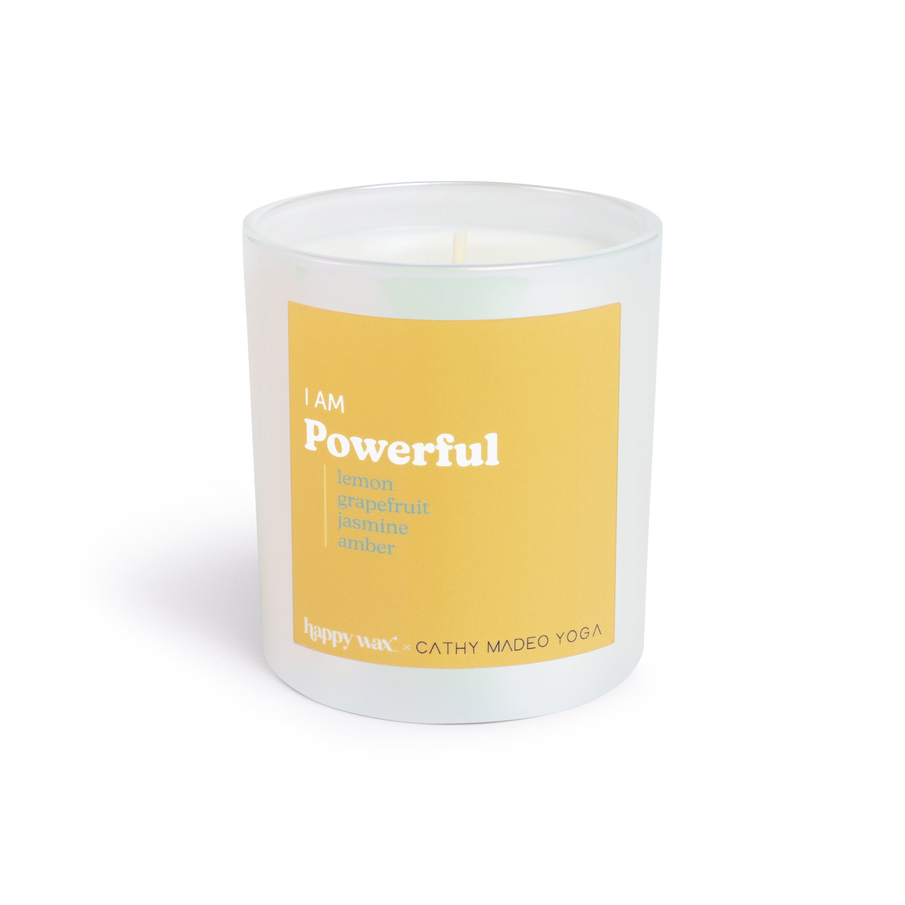 I am Powerful Single Wick Candle - Happy Wax®