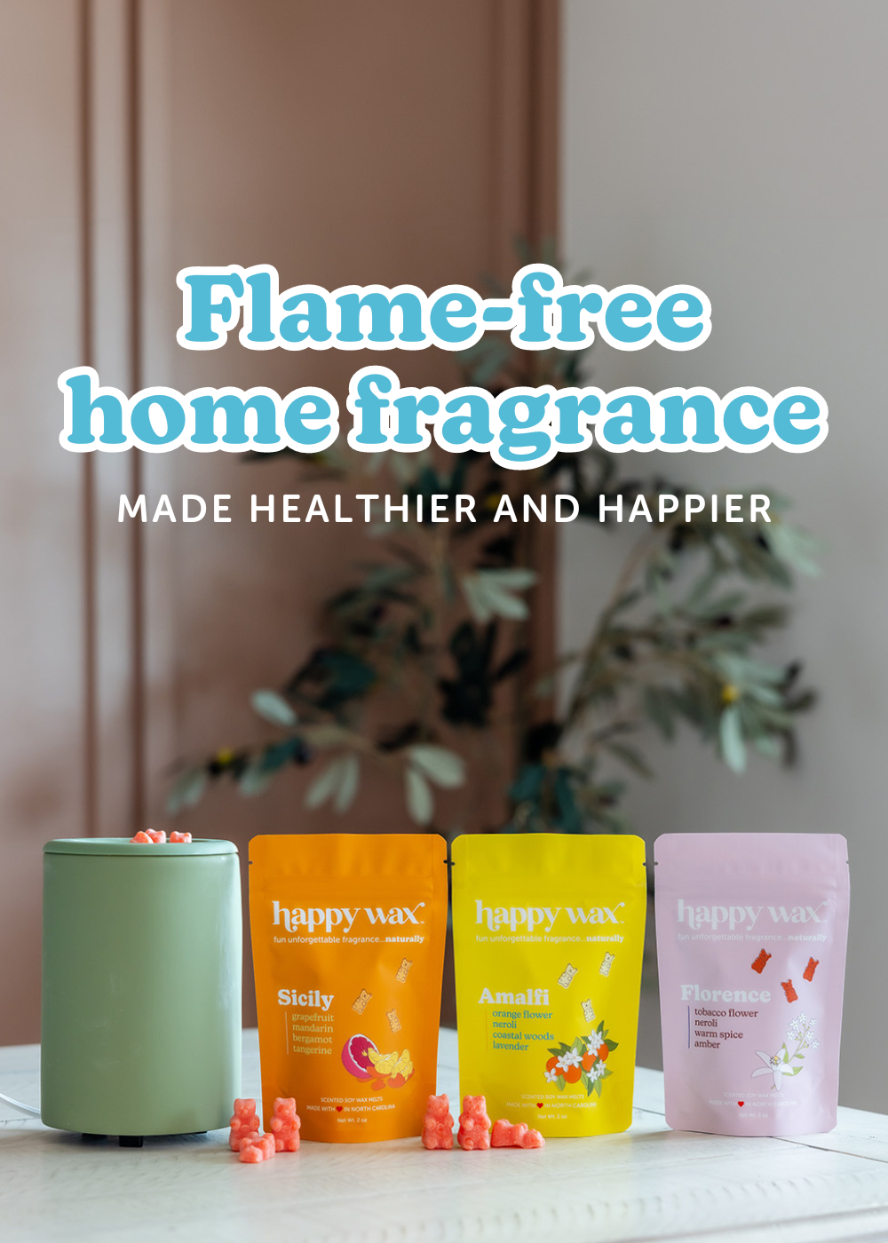 Happy Wax®: Soy Wax Melts & Wax Warmers