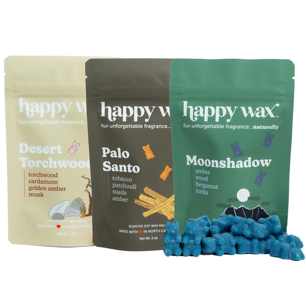 Wanderlust Collection 3-Pack - Happy Wax®
