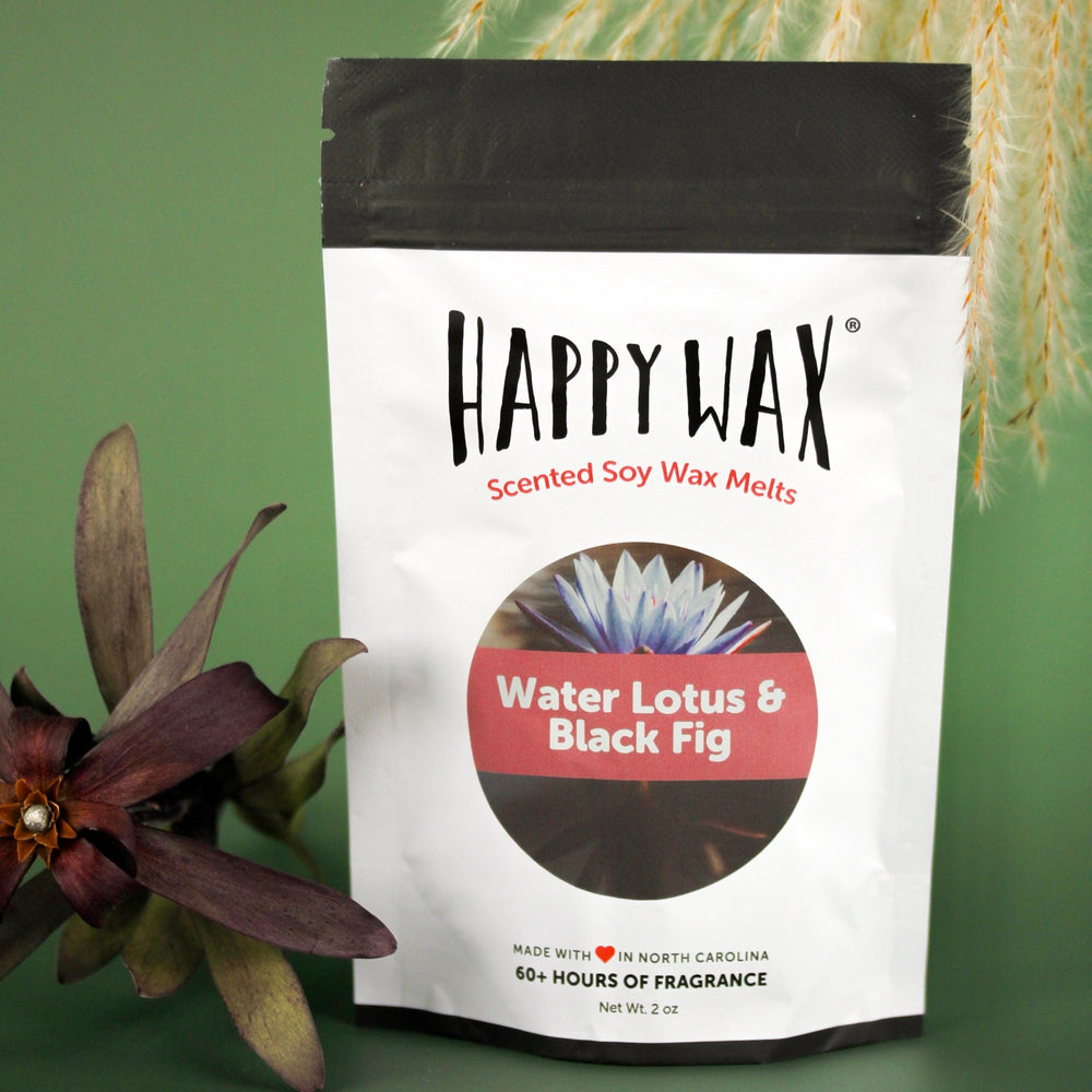 Water Lotus & Black Fig Wax Melts - Happy Wax®